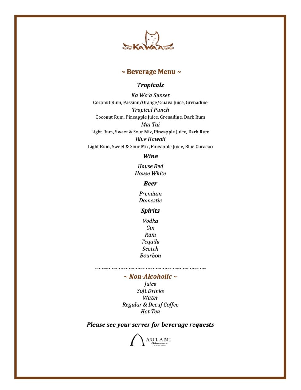 KA WA‘A – A Lū‘au at Aulani | Aloha Aulani